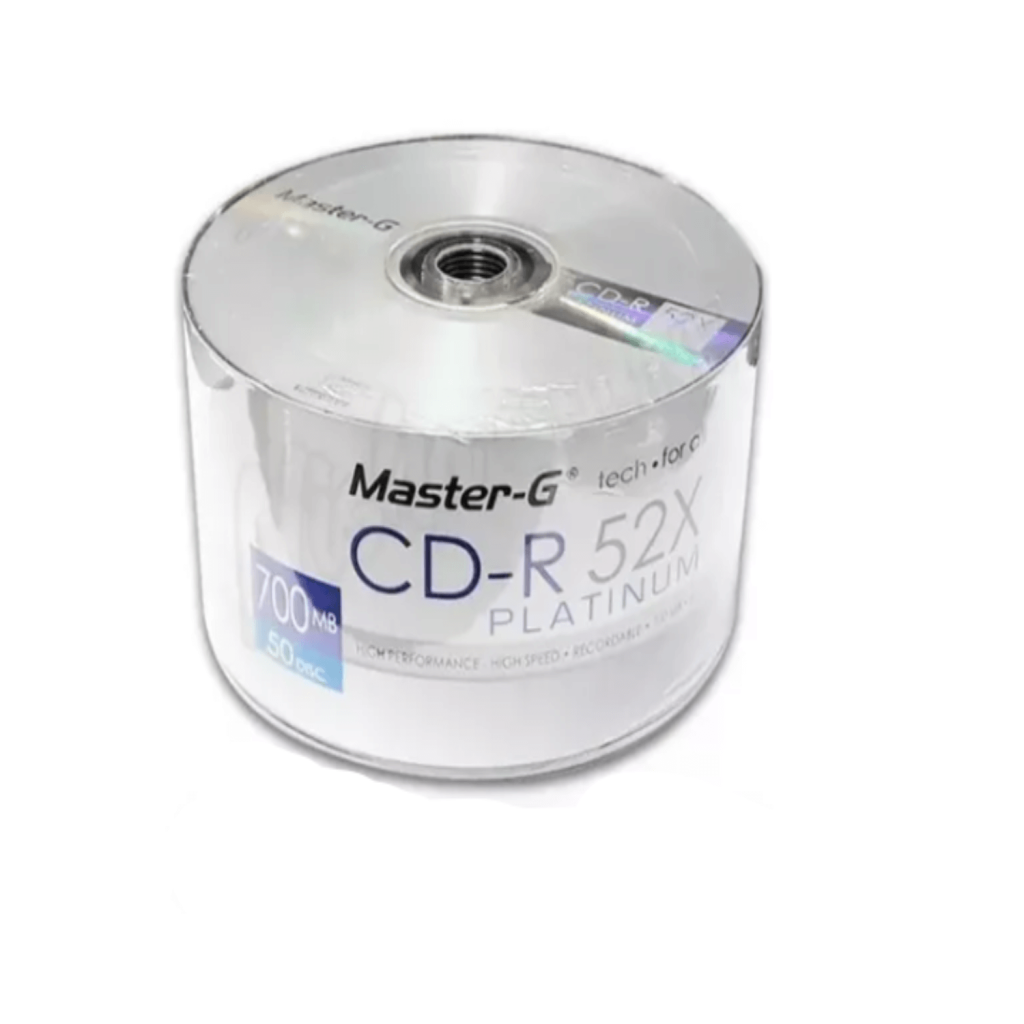 Cd Virgen Master G 50 Unidades 52x Platinium - ACF WISE